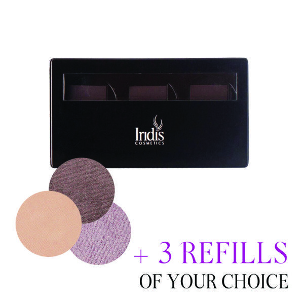 Iridis 3 Well Palette - Iridis Cosmetics