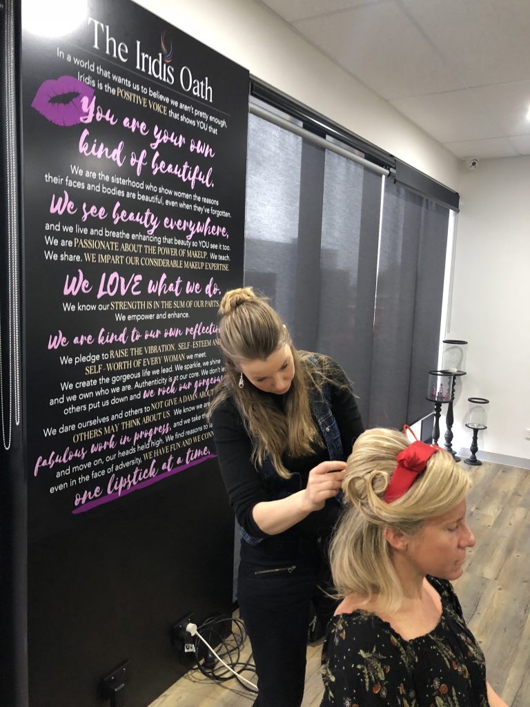 Spring Racing Carnival Hair & Makeup - Iridis Cosmetics