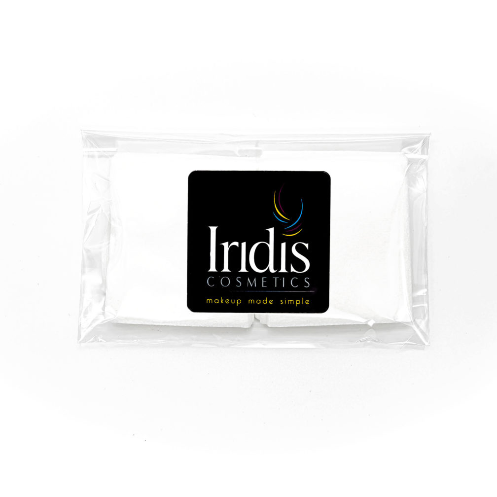 Iridis 100% Cotton Toner Wipes - Iridis Cosmetics